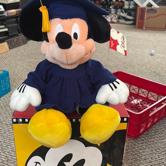Disney | Other | Walt Disney Mickey Mouse Graduation Plush | Poshmark